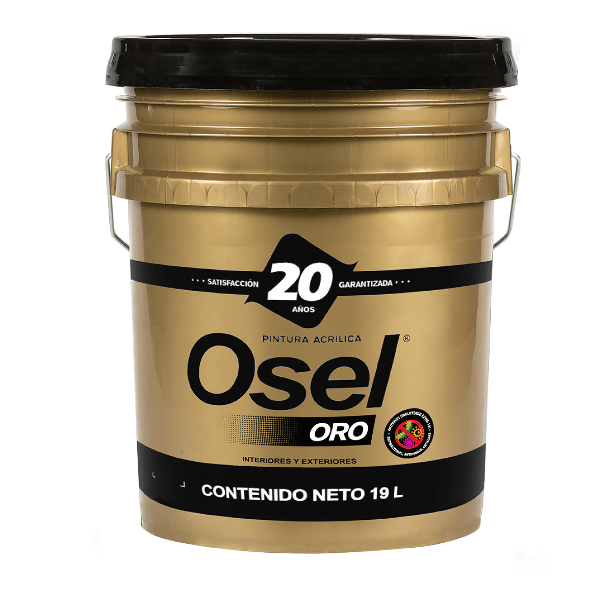 PINTURA VINILIC SATIN OSEL ORO 19 L – Materiales Camargo - Materiales de Construcción
